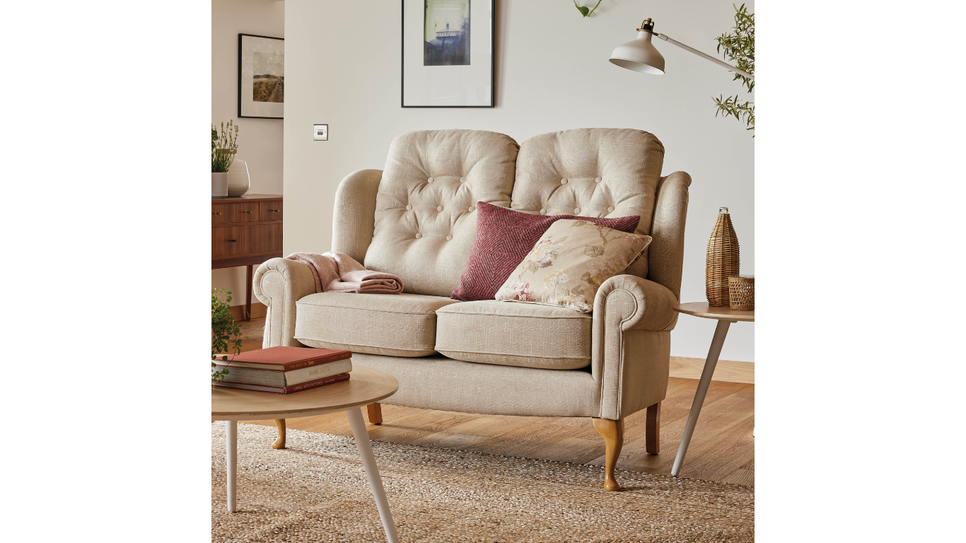 Raised Legged Sofas | Wooden-Leg Sofas | HSL