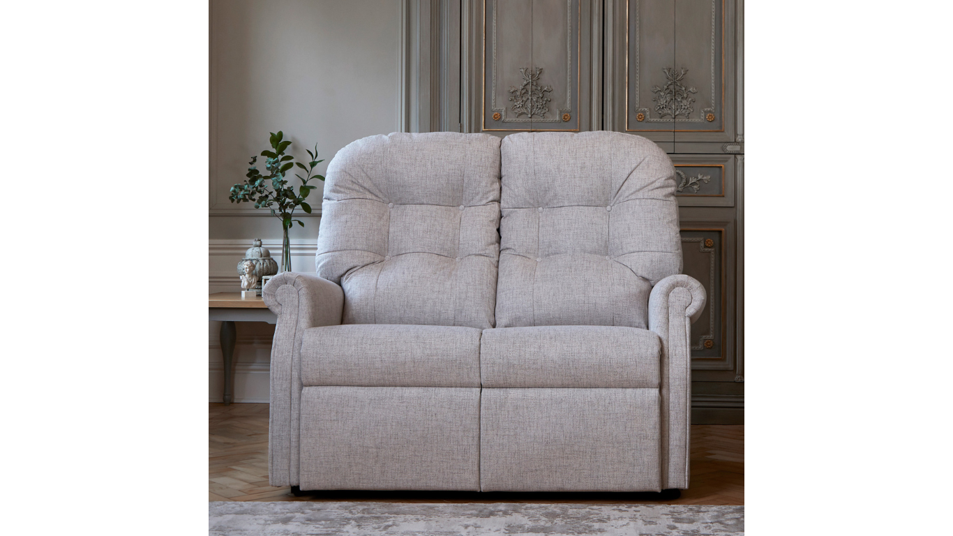 High Back Sofa | Leather & Fabric High Back Sofa | HSL